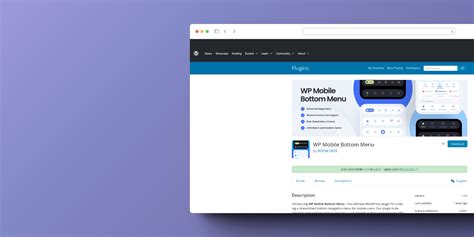 Wp Mobile Bottom Menu 外掛程式 網站部落格 Blog ️‍ Tw