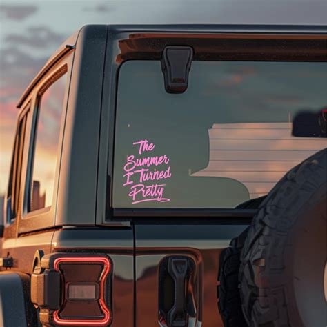 The Summer I Turned Pretty Car Decal Team Conrad Jeremiah Belly