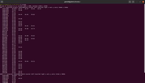 second monitor recognized but displaying no signal ubuntu 20 04