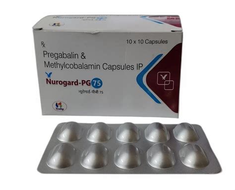Pregabalin Methylcobalamin Capsules 10 X 10 At ₹ 1990 Box In Panchkula Id 2849481793712