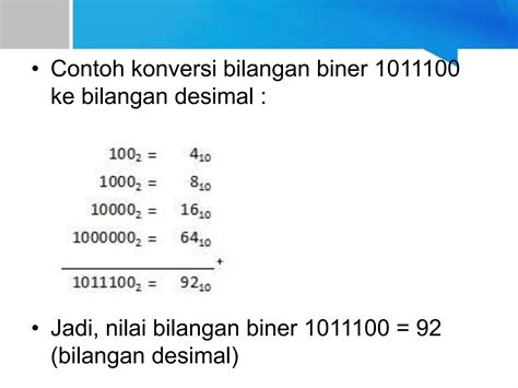 Sistem Bilangan Konversi Bilangan Ppt