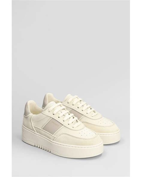 Axel Arigato Orbit Sneakers In Natural Lyst Uk