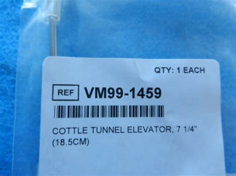 V Mueller Surgical Cottle Tunnel Elevator Vm99 1459 New Ringle Medical Supply Llc