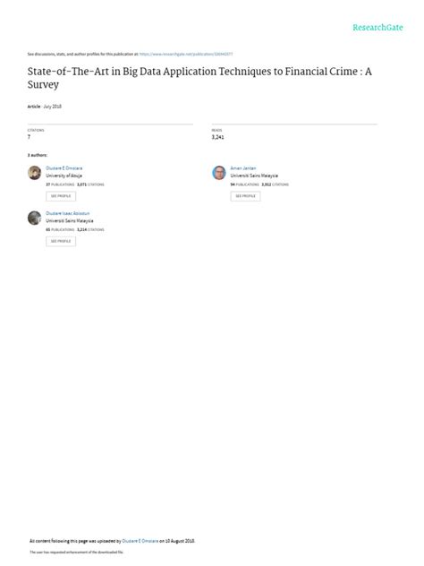 Big Data Survey Pdf Fraud Big Data