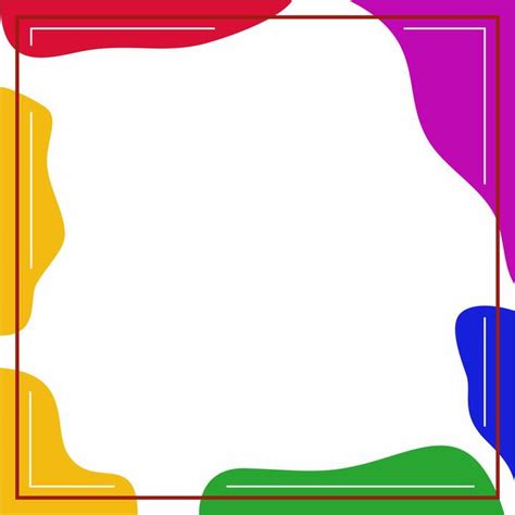 Colorful Page Border Vector Art Icons And Graphics For Free Download