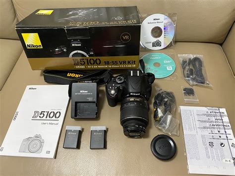 Nikon D5100 18-55 VR kit (full set) 相機, 攝影器材, 鏡頭及裝備 - Carousell
