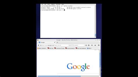 linux command kill youtube