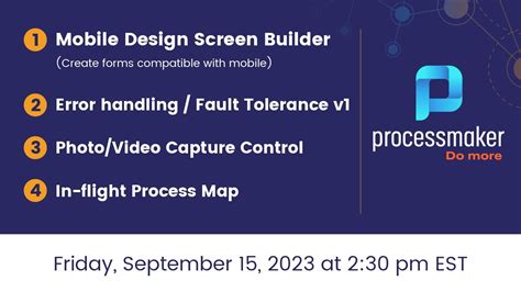 Processmaker Weekly Designing For Success Mobile Form Media Capture