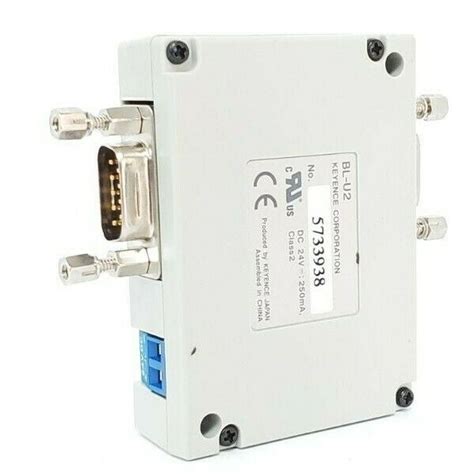 Keyence Bl U2 Barcode Scanner Power Supply Unit 24vdc 250ma — Premiumplc