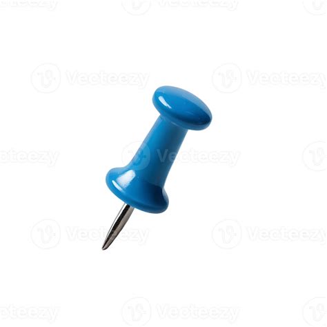 A Blue Push Pin 52173915 Png