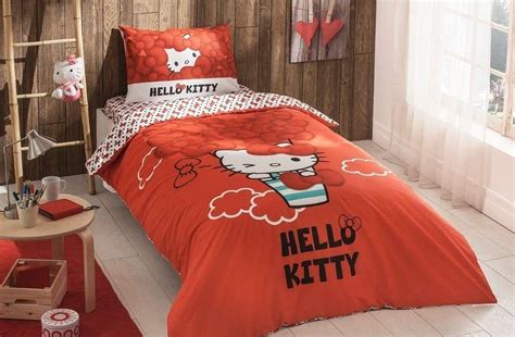 Hello Kitty Bed Set Queen Size