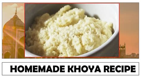 HOMEMADE KHOYA RECIPE YouTube