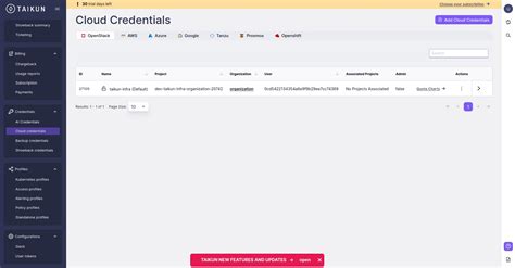 Taikun Infra Taikuncloud