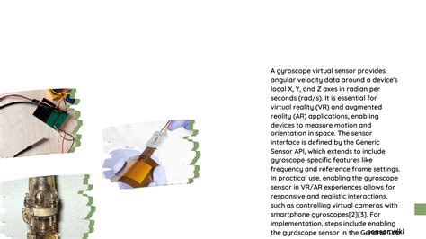 Gyroscope Virtual Sensor Revolutionizing Motion Sensing Technology