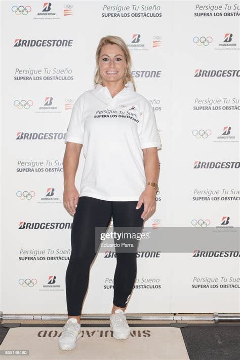 Weightlifter Lidia Valentin Attends The Kilos De Sueños Campaign At News Photo Getty Images