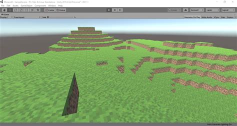 Perlin Noise Voxel Terrain Generation Runity3d