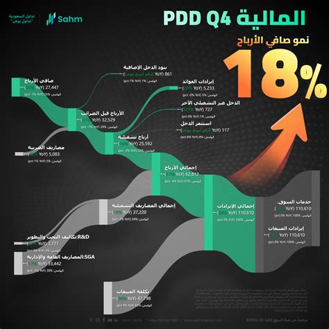 في رسم بياني واحد نمو قوي في أرباح Pdd في الربع الرابع على الرغم من