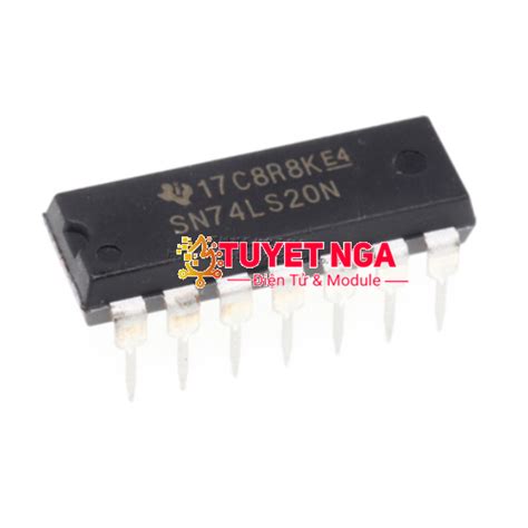 Ic 7420 Dual 4 Input Nand Gates Sn74ls20 ĐiỆn TỬ TuyẾt Nga