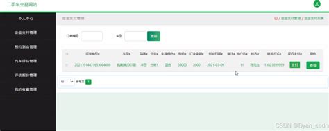【java项目】基于ssm的【二手车交易系统】 ew帮帮网