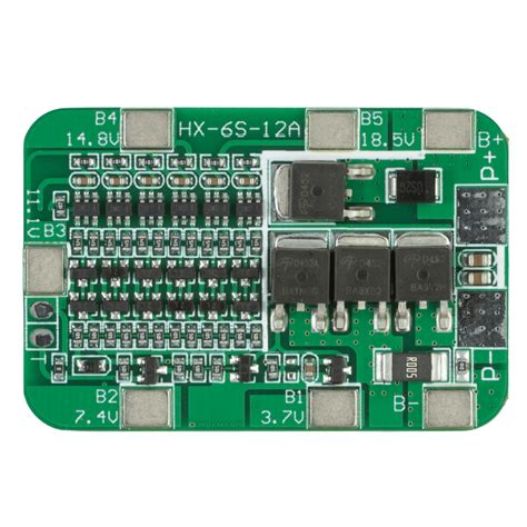 BMS, 6S, 12A, Pentru baterii Li-Ion, Multicolor - eMAG.ro