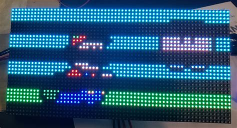 Problem Led Matrix 64x32 Nodemcu 12e Please Help Leds And Multiplexing Arduino Forum