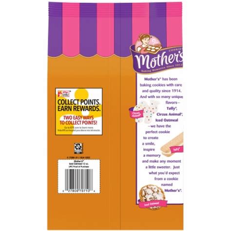 Mothers Cookies Minis Iced Oatmeal Cookies 12 Oz King Soopers