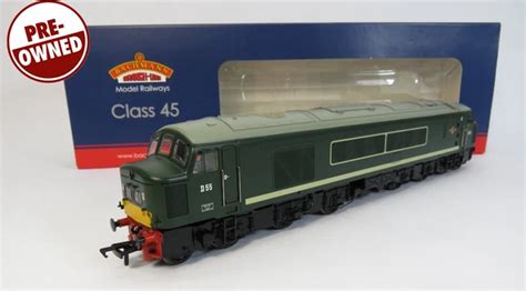 Oo Gauge Bachmann 32 678 Class 45 D55 Royal Signals Br Green Loco £114
