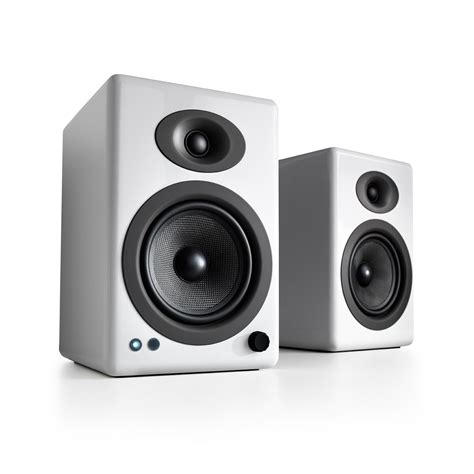 오디오엔진 A5 2채널 블루투스 스피커 화이트 Frisbee