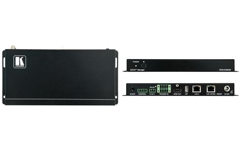 RCB Logic Kramer KDS MNGR K SDVoE Fiber Transceiver