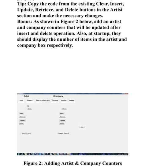 Solved I Want Know How I Insert Code To Put A Counter For Chegg Com