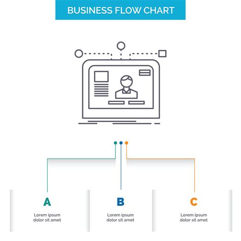 Interface Website User Layout Design Business Flow Chart Design