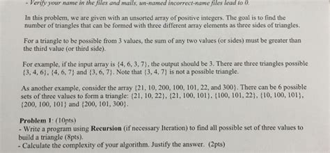 Solved I Have Some Exercises About Algorithms Data Chegg Com