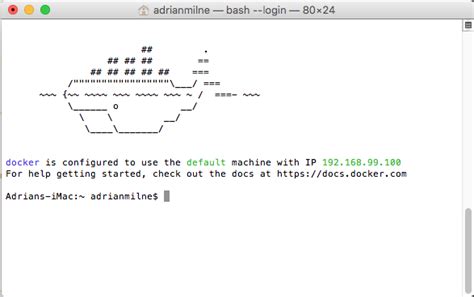 Example Of A Spring Boot Microservice Running On Osxdocker Toolbox Adrian Milne