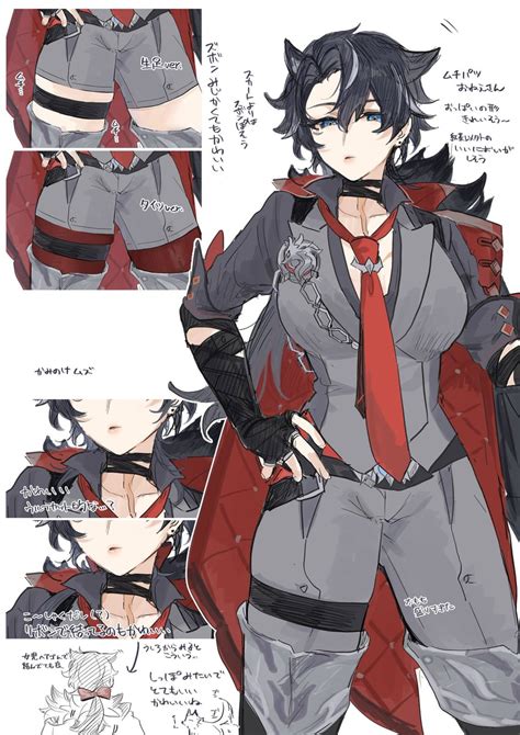 Wriothesley Genshin Impact Drawn By Tabibitowayo Danbooru