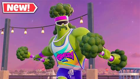 New Brock Skin Gameplay In Fortnite Youtube