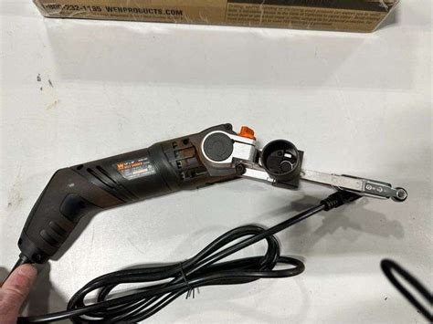 Wen Variable Speed Detailing File Sander Used Lambrecht Auction Inc