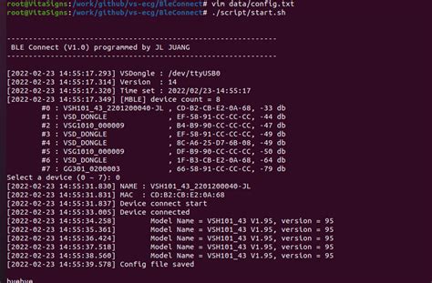 4 BLE CONNECTION VitalSigns Technology