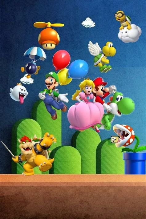 Mario And Friends Wallpapers Wallpaper Cave