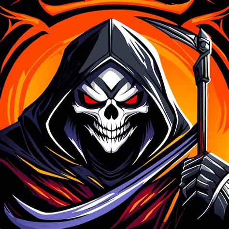 Premium Vector Harbinger Of Mortality Vector Design