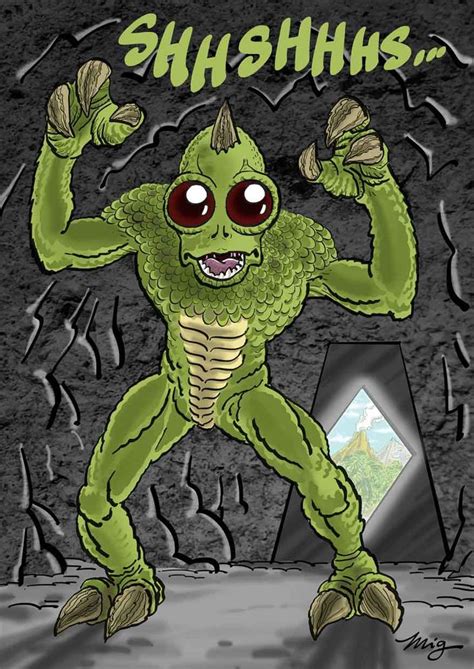 Land Of The Lost Sleestak Fan Art Artes