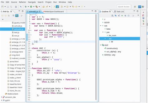 Eclipse Neon 1 Standard Jsdt Mit Schwächen Zusätzliche Plugins Linux Blog Dr Mönchmeyer