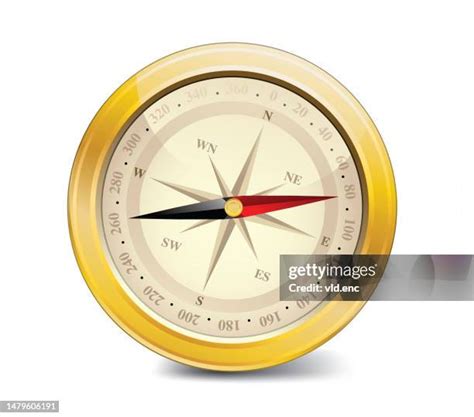 360 Degree Compass High Res Illustrations Getty Images