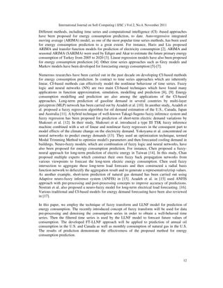 FORECASTING ENERGY CONSUMPTION USING FUZZY TRANSFORM AND LOCAL LINEAR NEURO FUZZY MODELS PDF