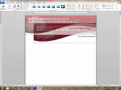 Word Header Designs Images Word Document Header Designs In How To Create A Letterhead Template