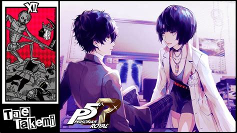 Tae Takemi Confidant「death」 Full Platonic And Romance Path No Cheating