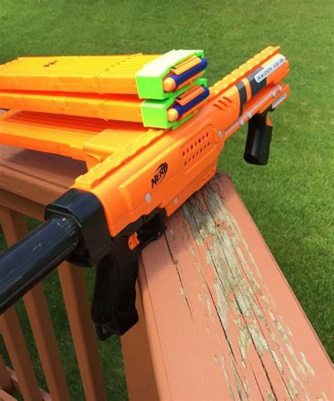 Sswi For Nerf Rival Knockout To Mega Dart Removable Barrel Tool With Silencer So Sick With It