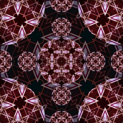 Premium Photo Seamless Abstract Symmetrical Pattern