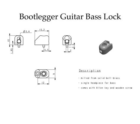 Buy Four Bass Headless String Lock Bootlegger Guitar