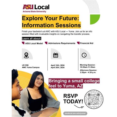 Asu Local Explore Your Future Information Sessions Arizona Western
