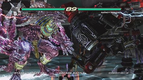 Tekken Jinpachi Vs Azazel